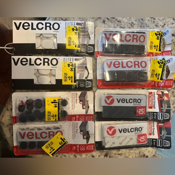 Velcro | Other | 8 Packages Velcro Brand Assortment | Poshmark